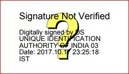 Free Computer And Mobile Solutions: Digital signature showing question ...