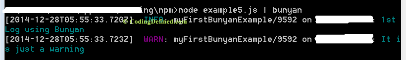 Better logging in Nodejs using Bunyan - Coding Defined Better logging in Nodejs using Bunyan - Coding Defined