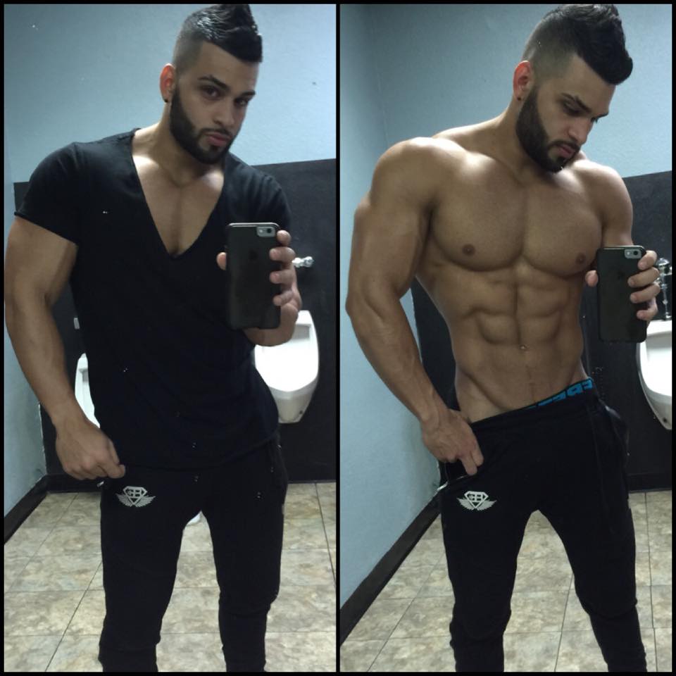 the beauty of male muscle: Gabriel