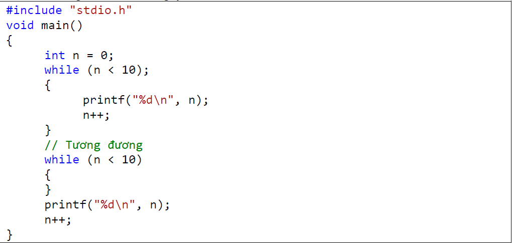 [Bài 3] [C/C++] CÂU LỆNH LẶP FOR, WHILE, DO…WHILE | LamTran's Blog