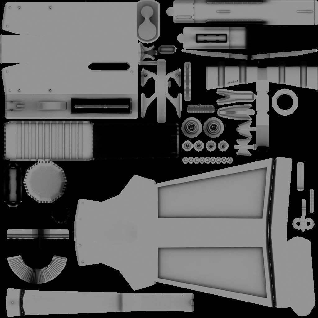 Games Design: A 3D Modelling Blog: WEAPON MODELLING: SHOTGUN BAKED ...