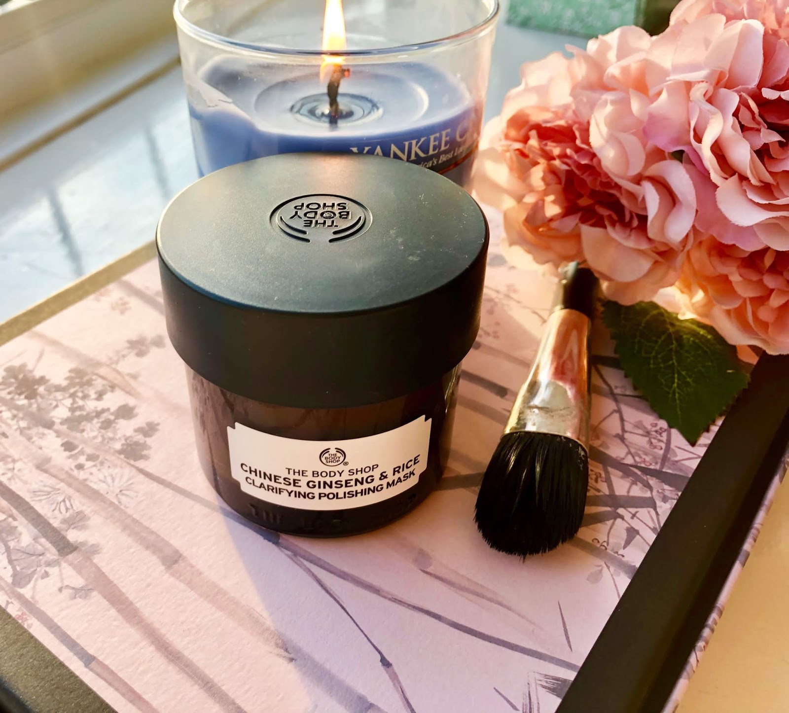 The Body Shop Face Masks | Exfoliating Ginseng & Rice - Depth in Beauty