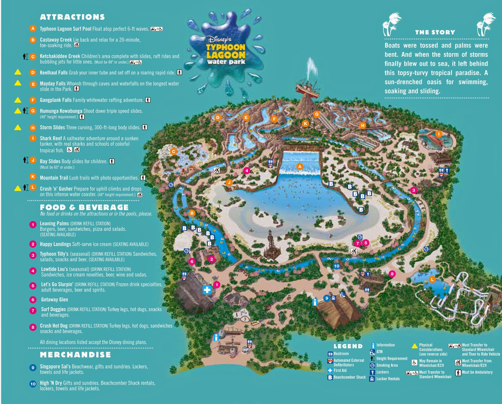 Epic water park map - laserlua
