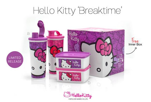 Hello Kitty ‘Breaktime’ - TUPPERWARE INDONESIA Promo November 2016