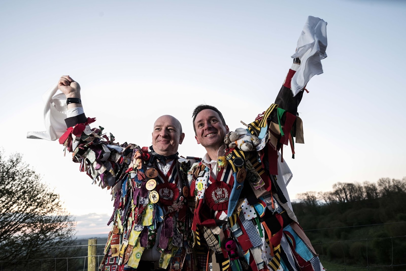 May Day Morris Dancing at Ham Hill