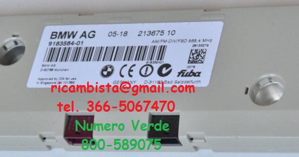 Il Rigeneratore: 65209183564 BMW E61 centralina 9183564 6985531