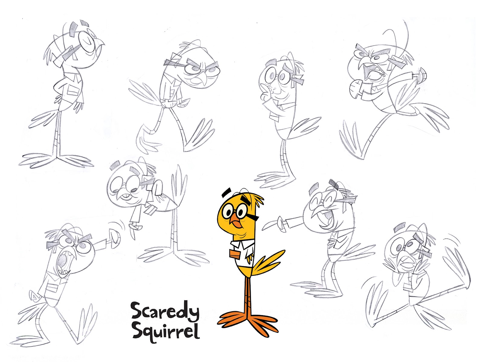 Dave MacDougall: SCAREDY SQUIRREL