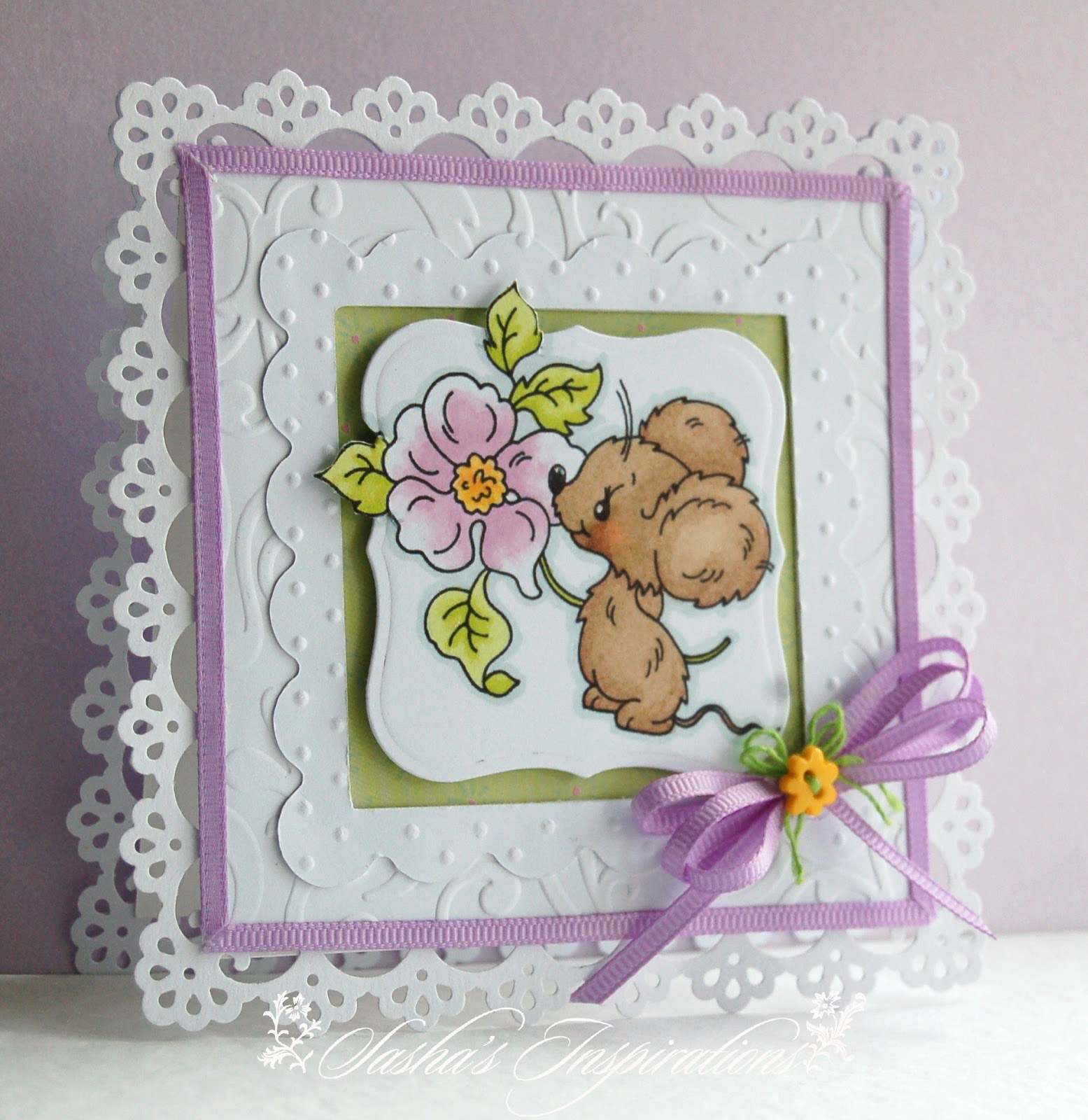 Sasha's Inspirations: Frame Card