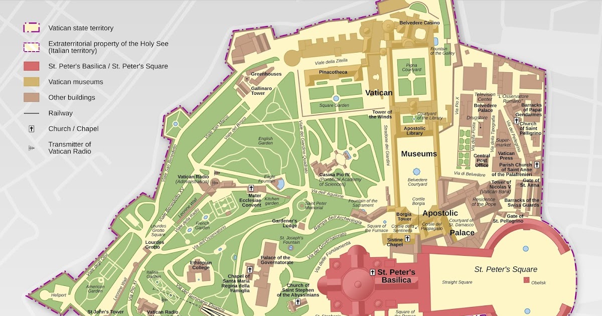 Peta Kota: Peta Negara Vatikan
