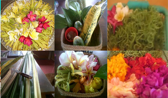 Cara Membuat Canang Sari - Hindu Alukta