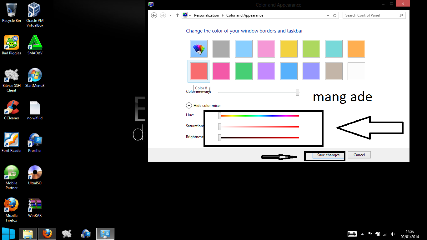 Cara Membuat Tampilan Tema Hitam Pada Windows 8 | Blog Mang Ade