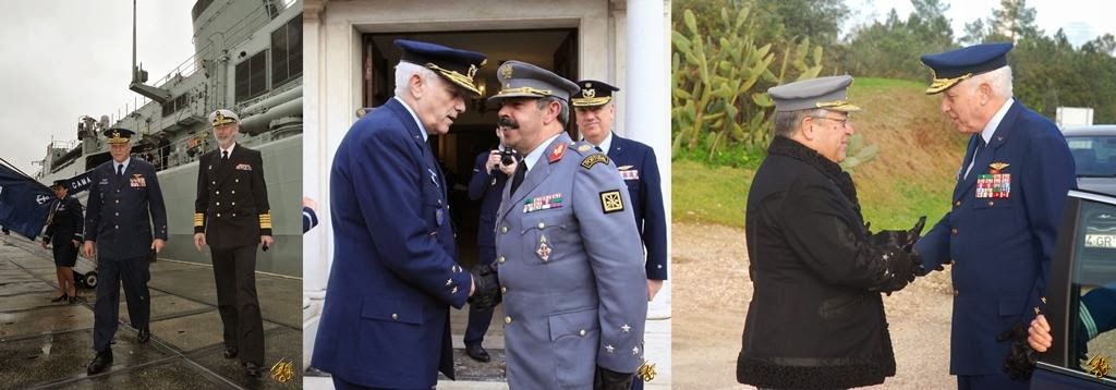 Defesa Nacional: CEMGFA DESPEDE-SE DA MARINHA E DO EXÉRCITO