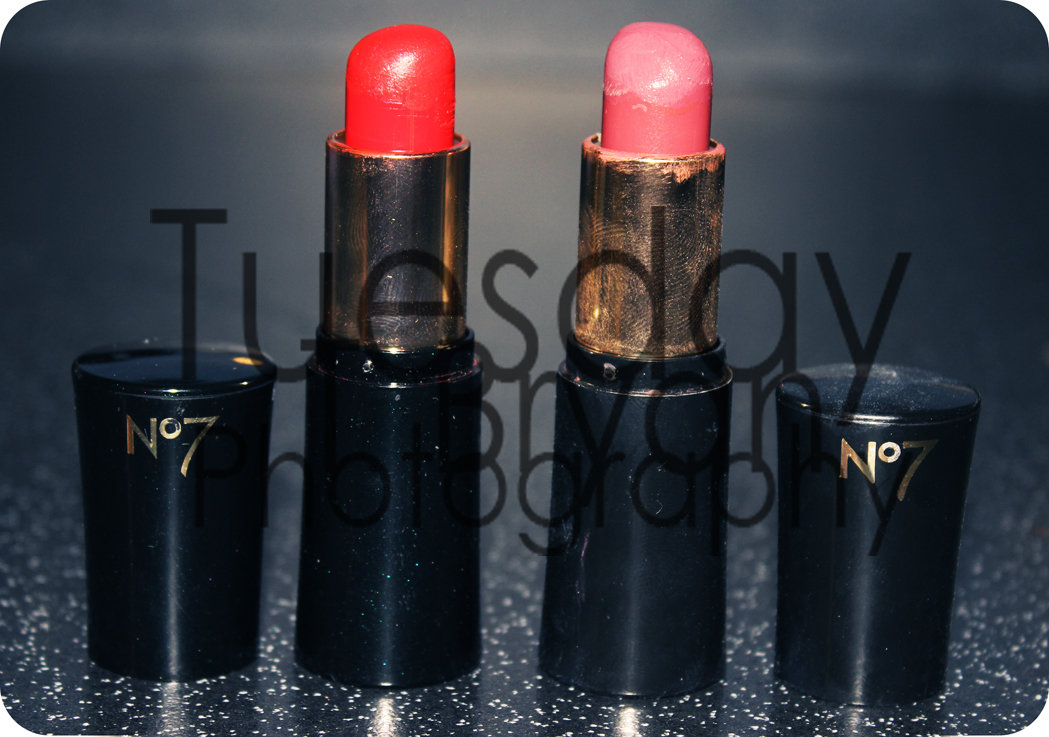 Tuesday T. Bryan: No7 lipsticks; reviews + photos; Moisture Drench ...