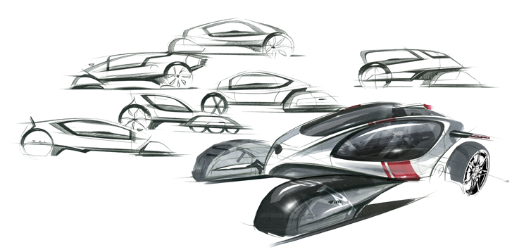 Co2 Car Sketch Templates