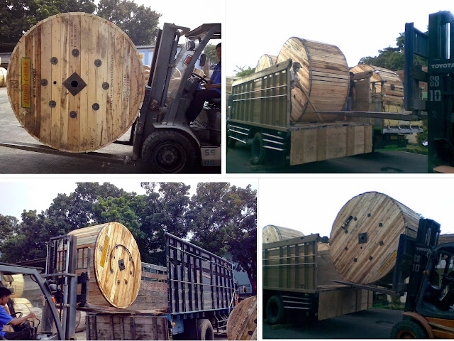 TOKO SPONEVA: HASPEL / GULUNGAN KABEL KAYU - LAPISAN SPON EVA