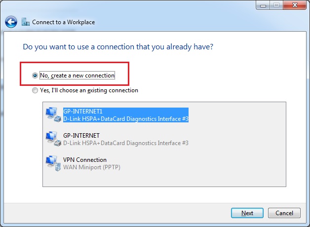 Knowledge Area: How to Create VPN Client Adapter in Windows