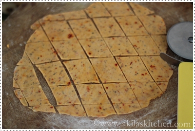 SAVORY DIAMOND CUTS | DIAMOND BISCUITS | MAIDA BISCUITS | KHARA MAIDA ...
