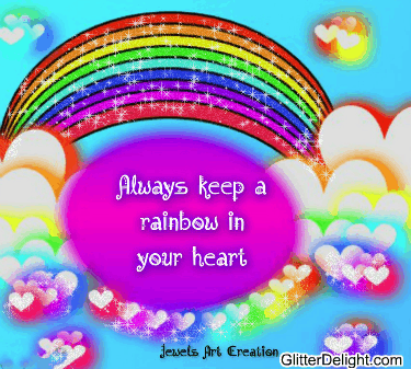 Quotes About Rainbows And Glitter. QuotesGram