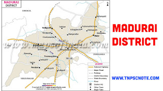 Madurai District Information, Boundaries and History from Shankar IAS ...