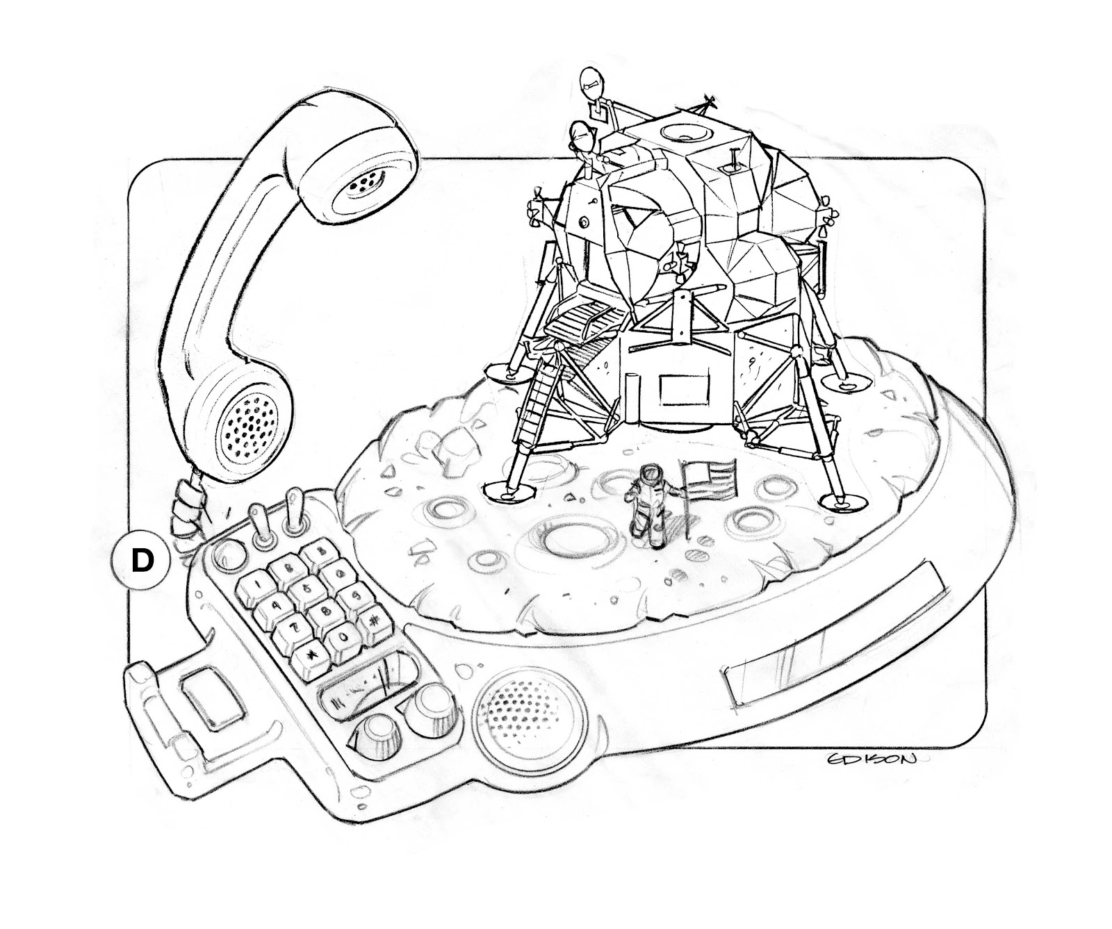What I do: the Apollo 11 telephone
