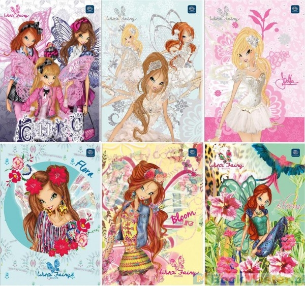 New Winx Fairy Couture notebooks in Poland! - Winx Club All
