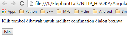Dimensi TutupBotol: Confirmation & Prompt Dialog Box - Javascript