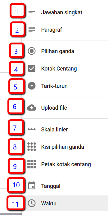 Cara Membuat dan Memanfaatkan Form Online Gratis dari Google Formulir ...