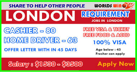 URGENT VACANCY IN LONDON - APPLY NOW - Worldswin: jobs apply ...