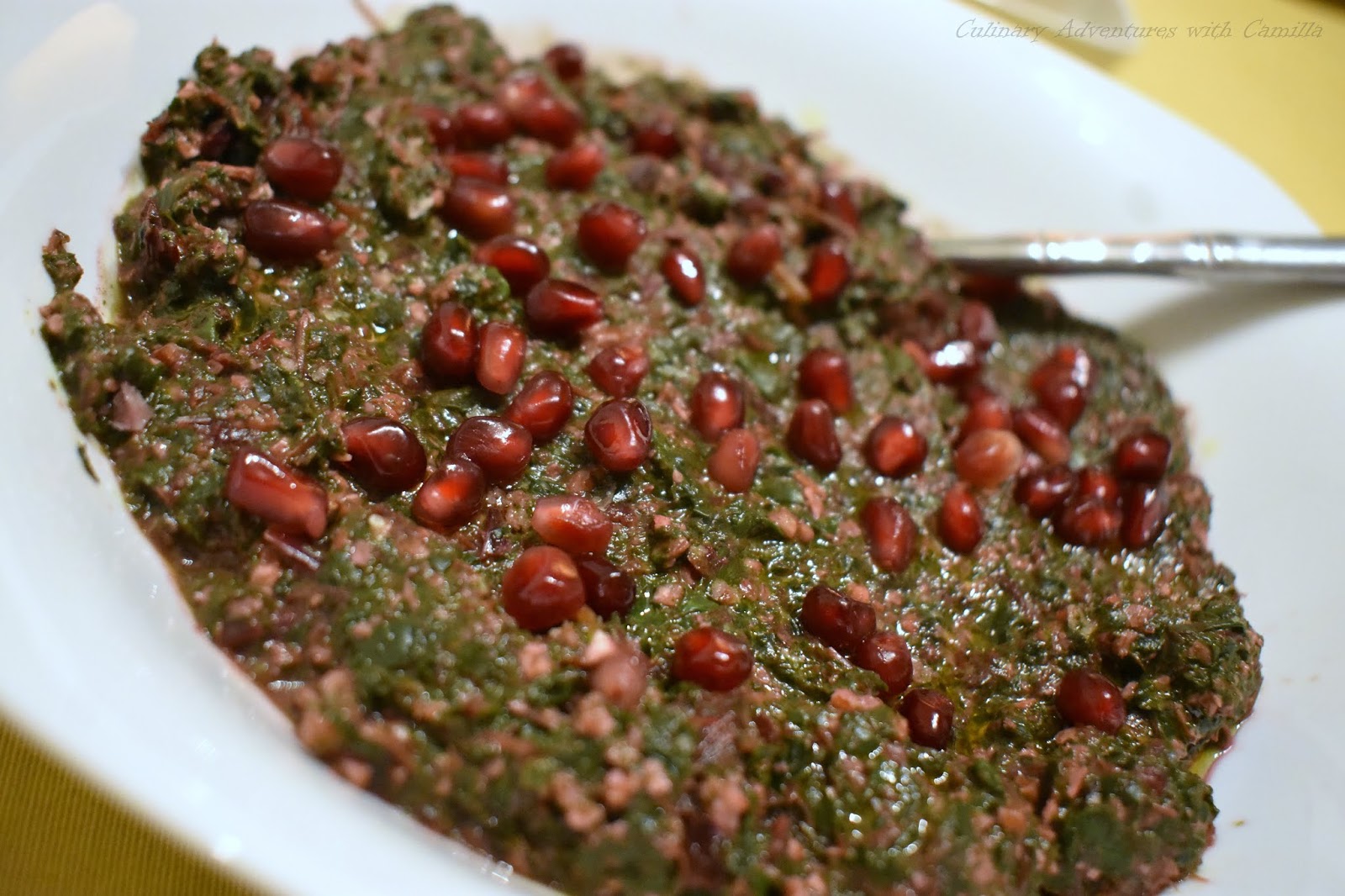 A Georgian Salad Duo: Ispanakhis Pkhali and Charkhlis Mkhali #EattheWorld