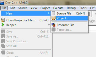 Program Sederhana OpenGL dan Dev-Cpp | vikachew09