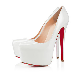 Fashion and beauty: Beautiful White Christian Louboutin Pumps Daffodile ...