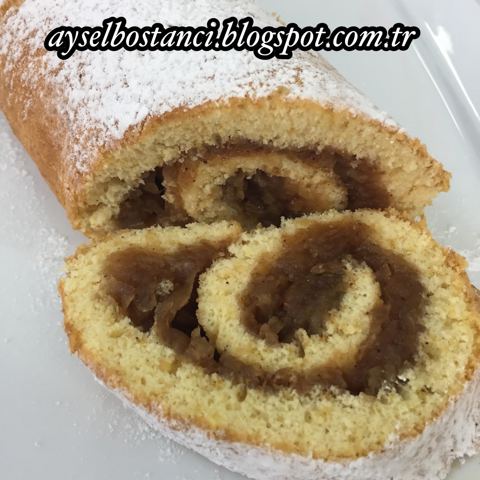 Aysel'in Mutfağı: ELMALI RULO KEK