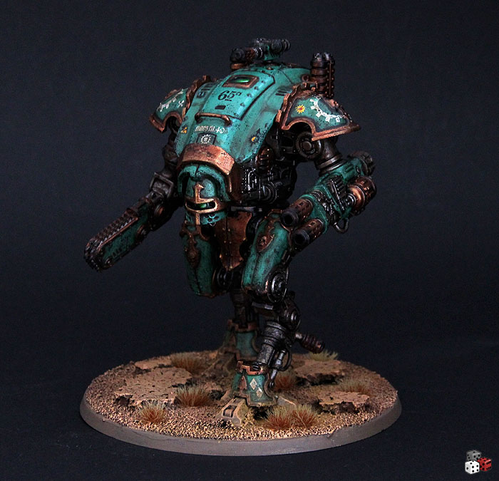 Würfelwiese: Imperial Knight Armiger Warglaive No.1