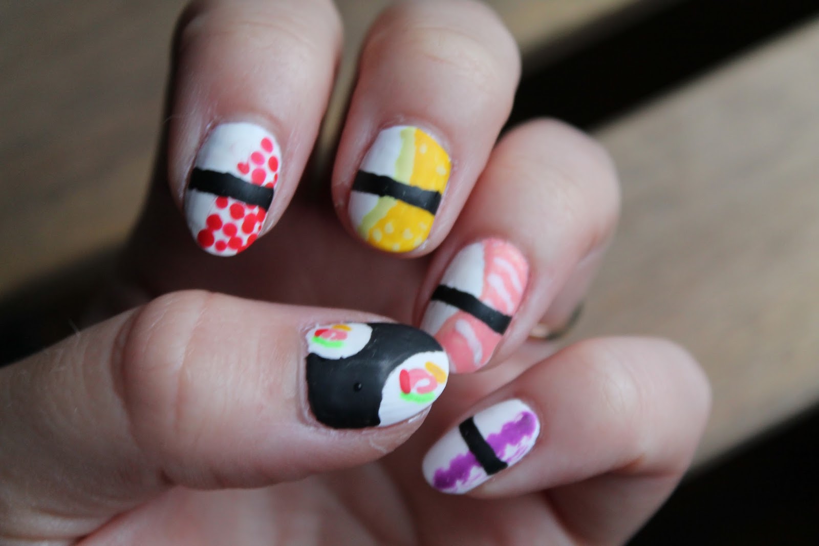 Sushi Nails - Monica Hayworth
