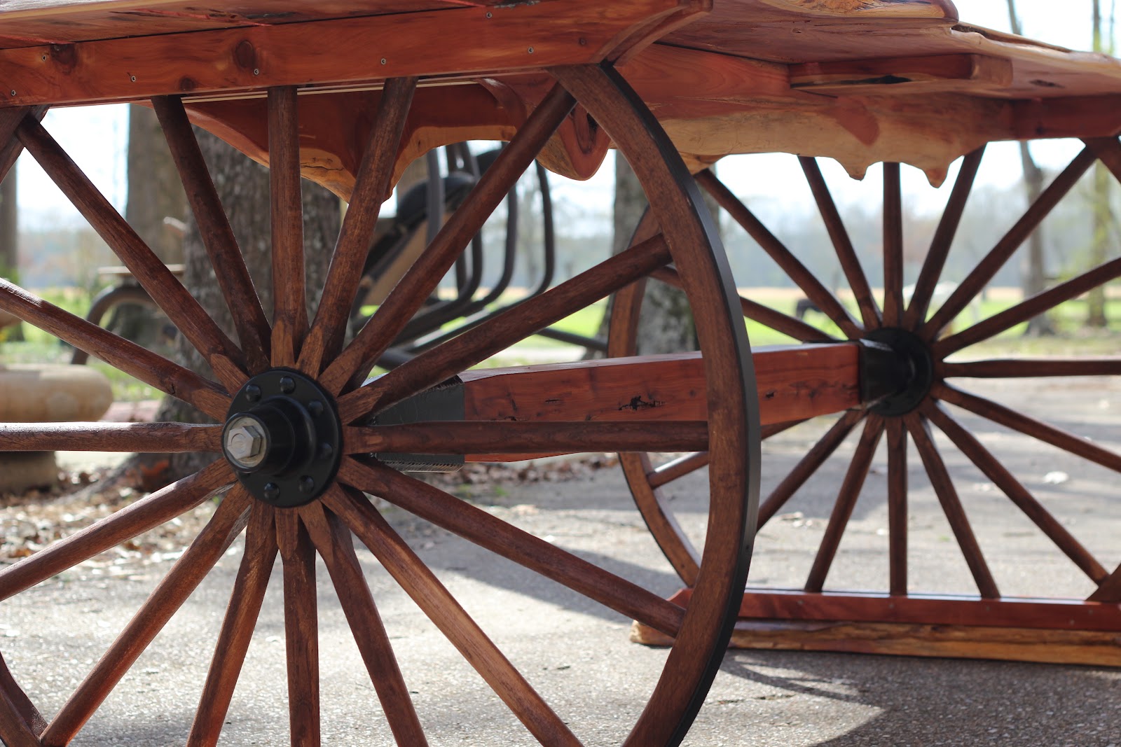 Mafayr Rose Creations: Old West Wagon Table
