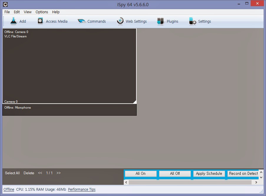 iSpy, 컴퓨터로 IP cam을 연결해서 CCTV처럼 사용하기 - Lamanus' Archive
