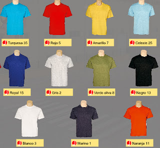 ESTAMPADOS ANDAKI: ¡¡¡¡¡¡¡escoje tu estilo y color de camiseta!!!!!!!!!