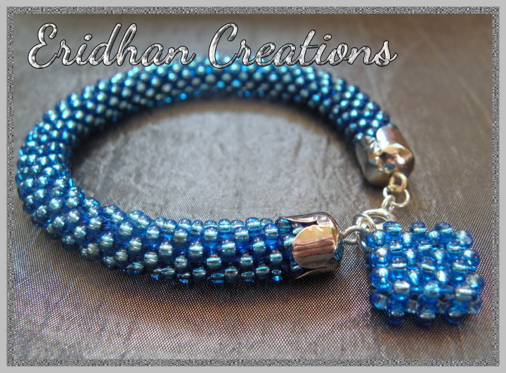 Eridhan Creations - Beading Tutorials: Bezelled octagon and a beaded ...