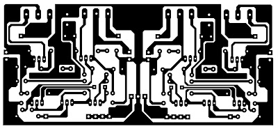 Layout Pcb Power stereo 2x 75 watt OCL – BLOGKAMARKU