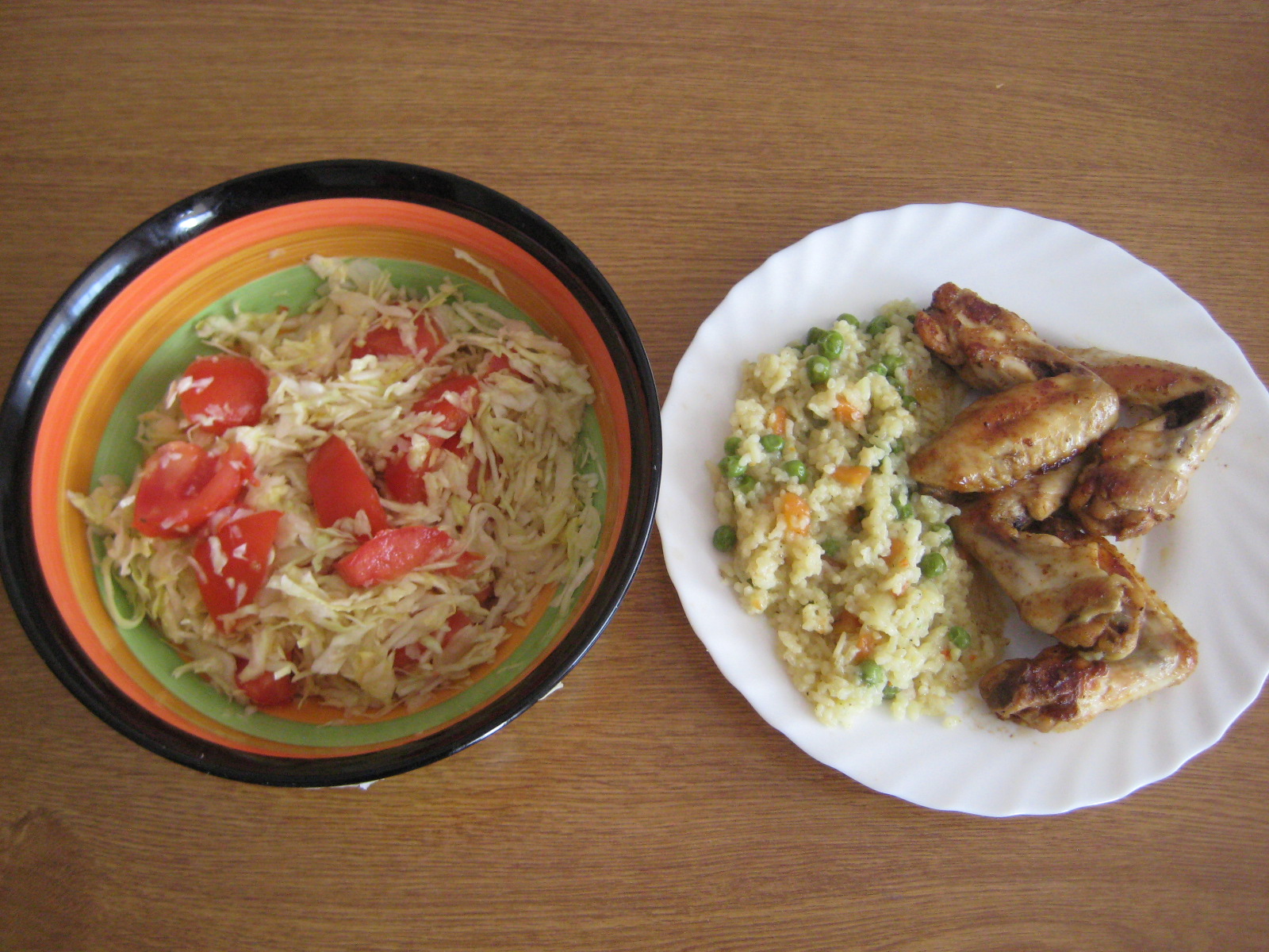 Chicken Wings With Rice ~ Recipes by Nana