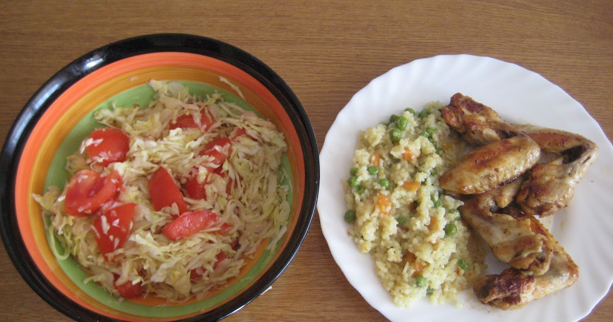 Chicken Wings With Rice ~ Recipes by Nana