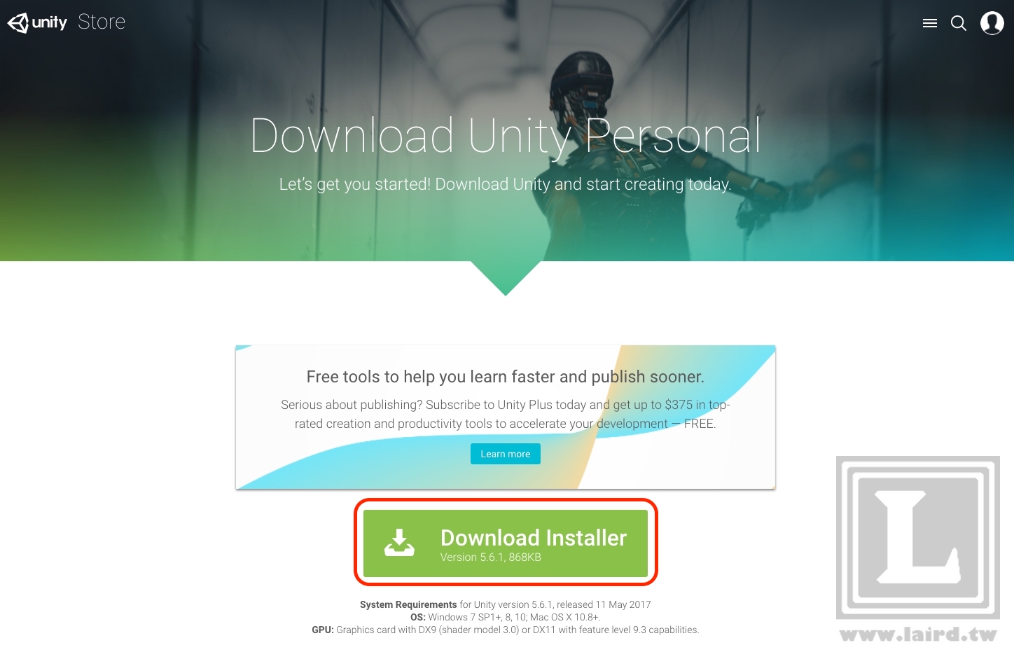 [ Unity ] [ Mac OS X ] 如何安裝 Unity 遊戲引擎 | Laird Studio