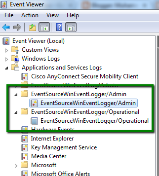 Muhammad Shujaat Siddiqi: .net 4.5 EventSource & Windows Event Log ...