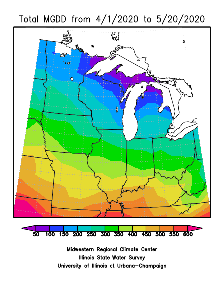 Weather Report for Produce Growers, May 21