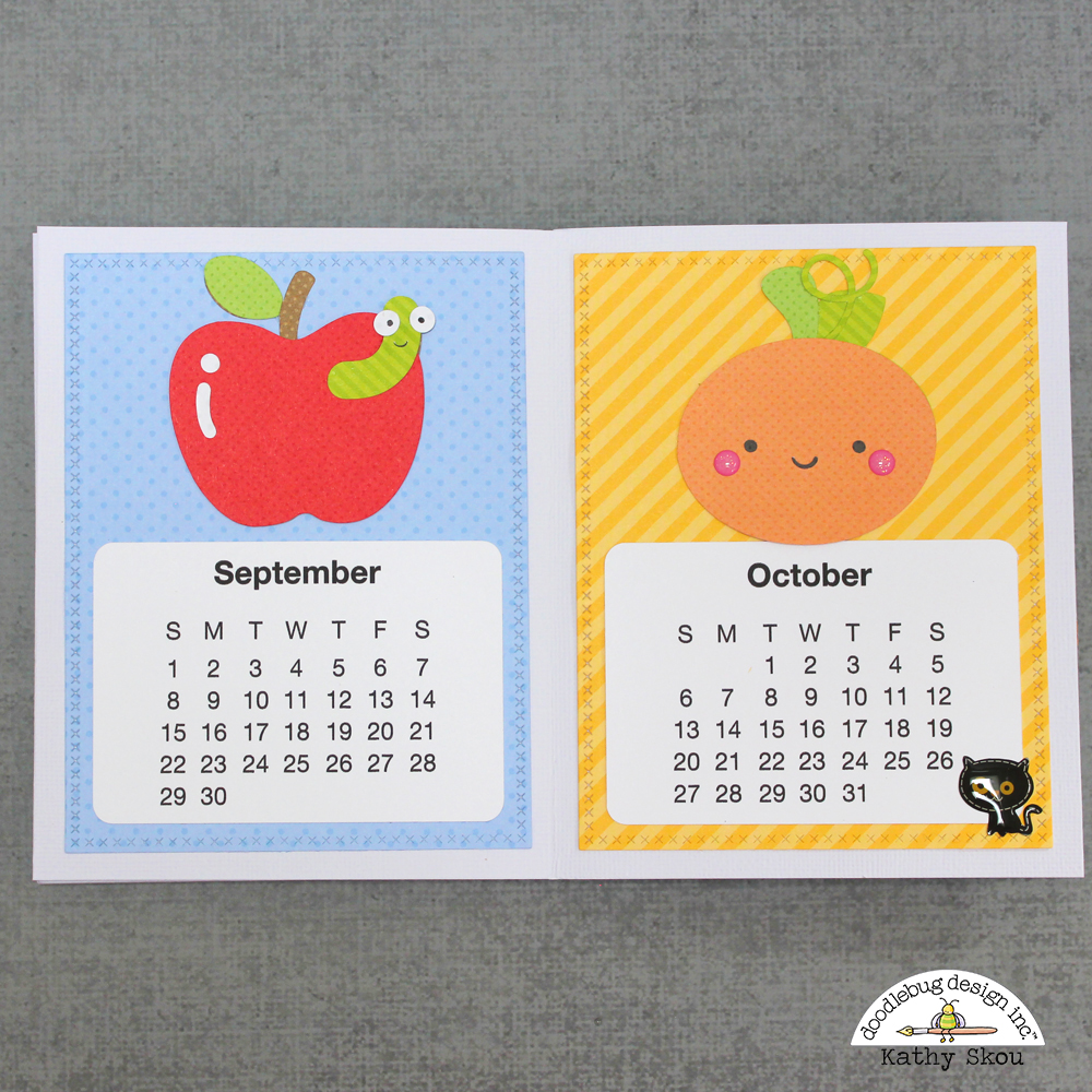 Doodlebug Design Inc Blog: Petite Prints Calendar | with Kathy