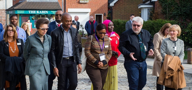 Coronation Street Blog: HRH The Princess Royal visits Coronation Street