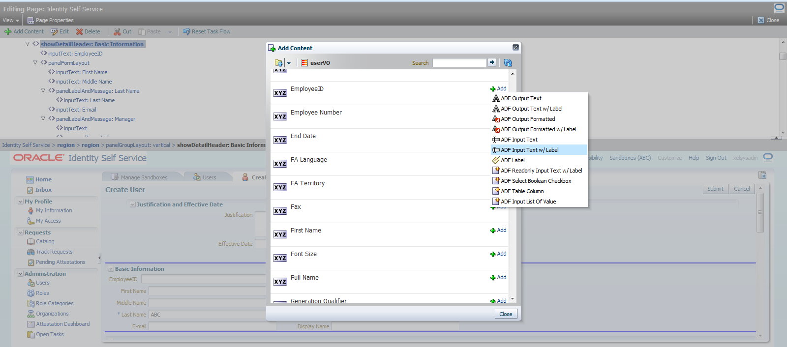 Oracle Identity Manager (OIM) 11G R2 PS2/PS3/12C: Create User and Customize Fields, Create Role ...