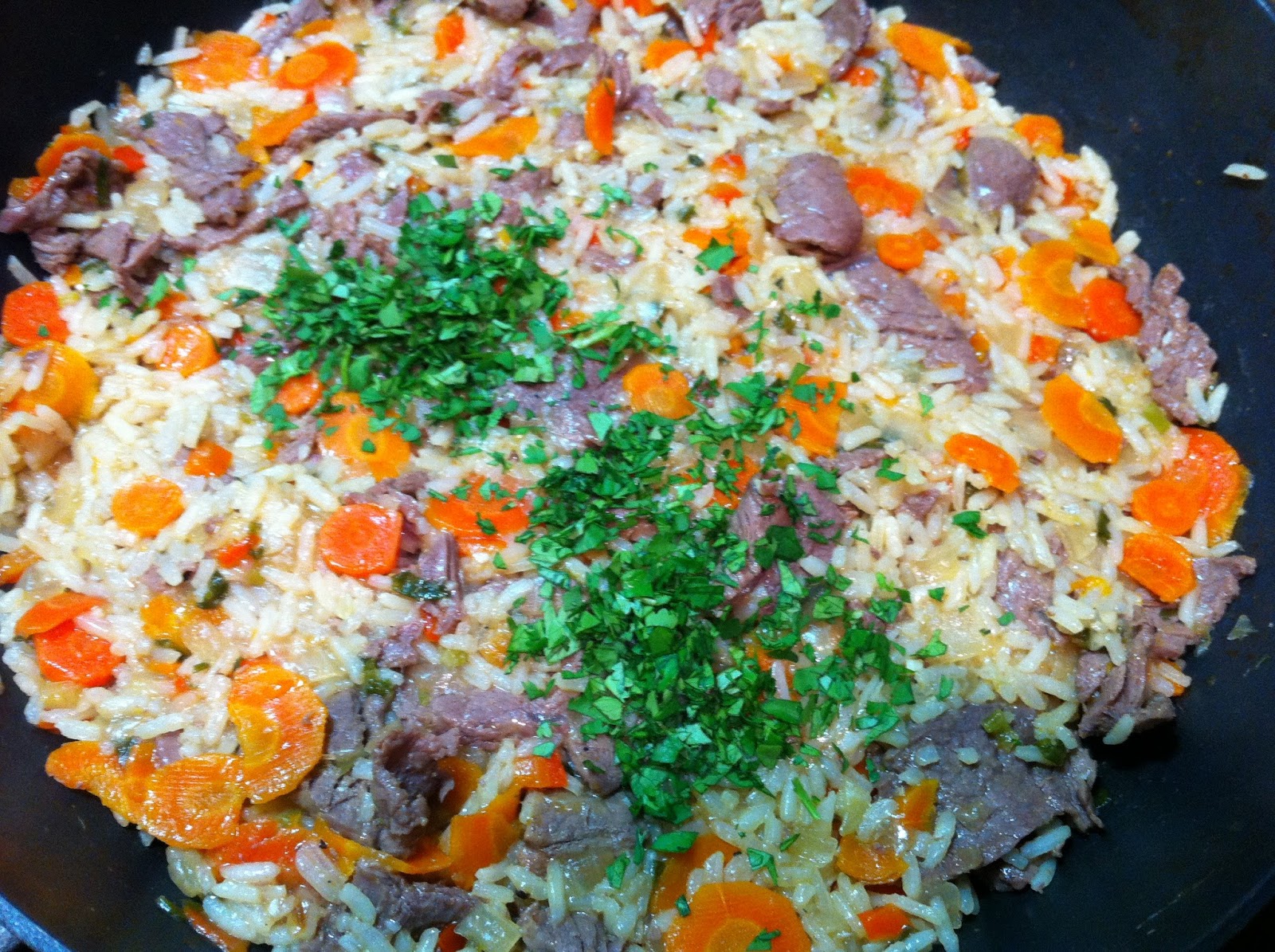 Cooking with SAHD: Beef Sirloin and Jasmine Rice Stir-Fry