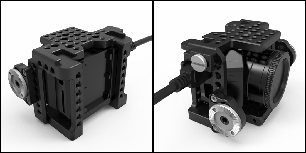 CinemaRig Smallrig DSLR Rig: SmallRig BMMCC BMMSC Cage for Blackmagic ...