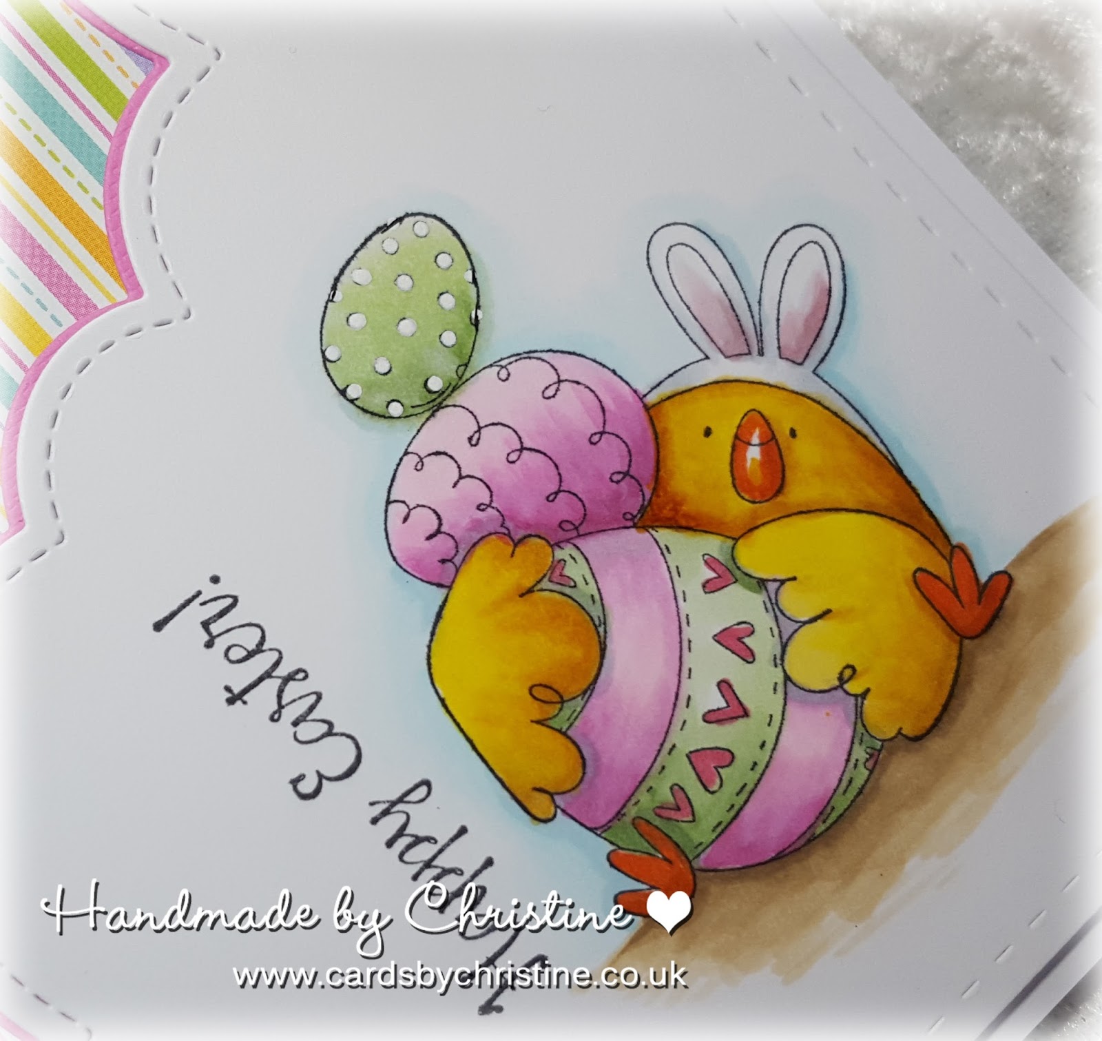 Handmade by Christine: Easter Bunny Chick!
